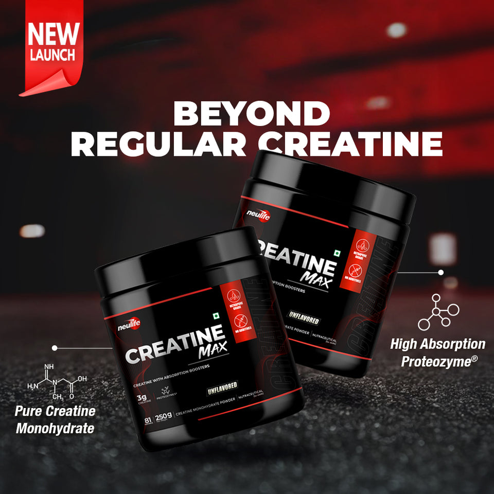 Creatine-Max | Pure Micronised Creatine Monohydrate Powder – Neulife