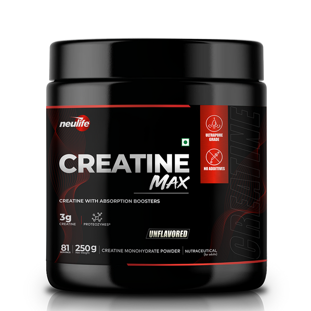 Creatine-Max | Pure Micronised Creatine Monohydrate Powder – Neulife