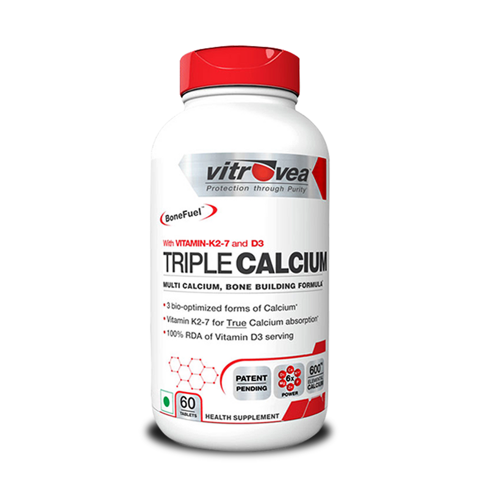 Triple-Calcium with Vitamins K2, D3 & Zinc – Neulife